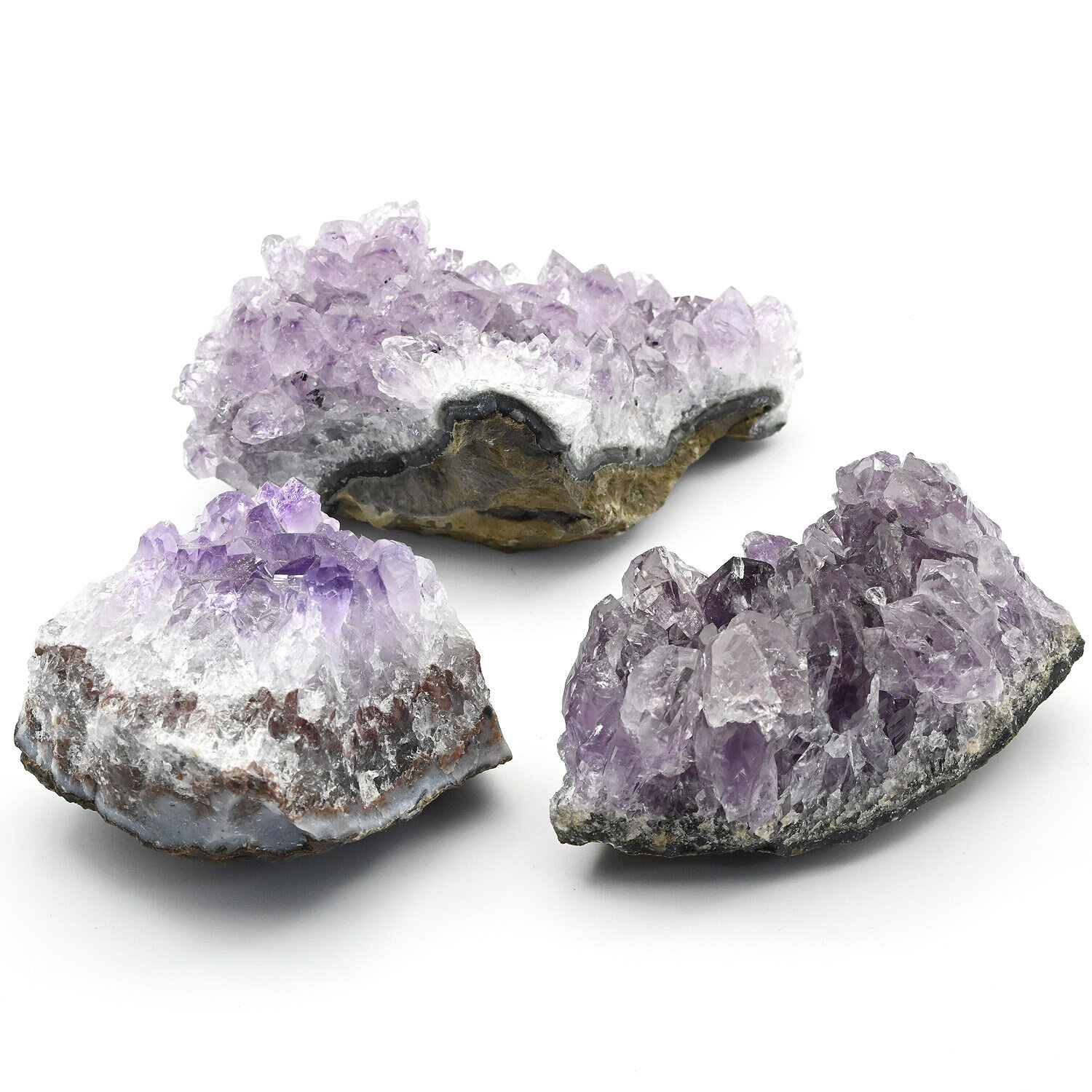 Друза Аметист Бразильский 180-199г (E) .