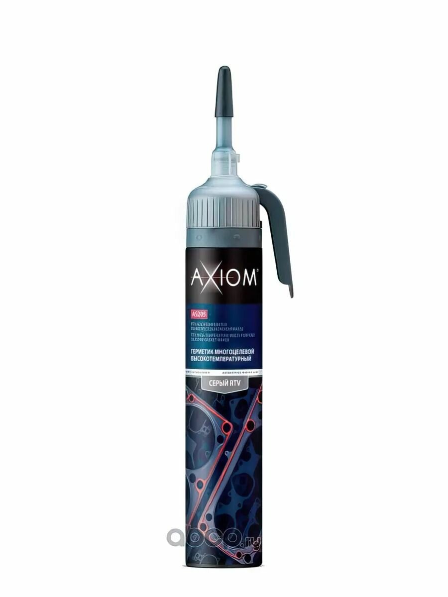 Герметик многоцелевой высокотемпературный серый с
