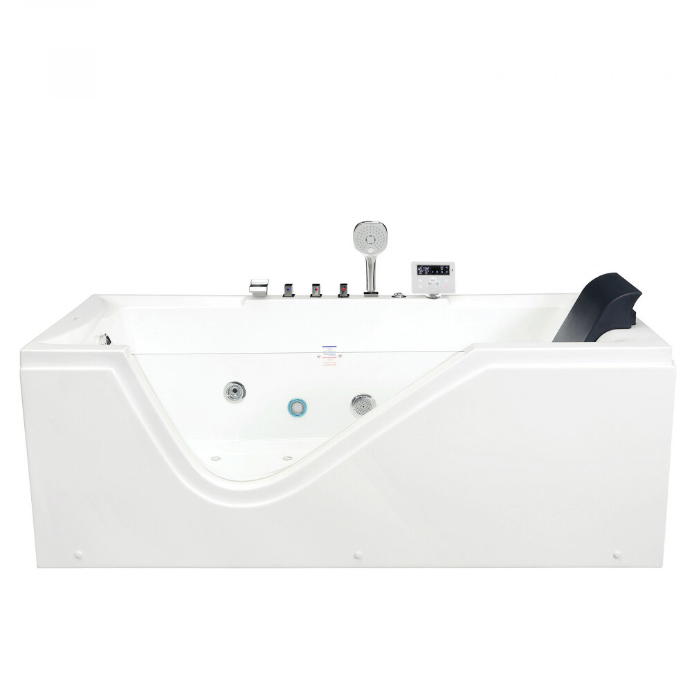 Акриловая ванна (181х90) Gemy G9055 K L с гидромассажем, левая