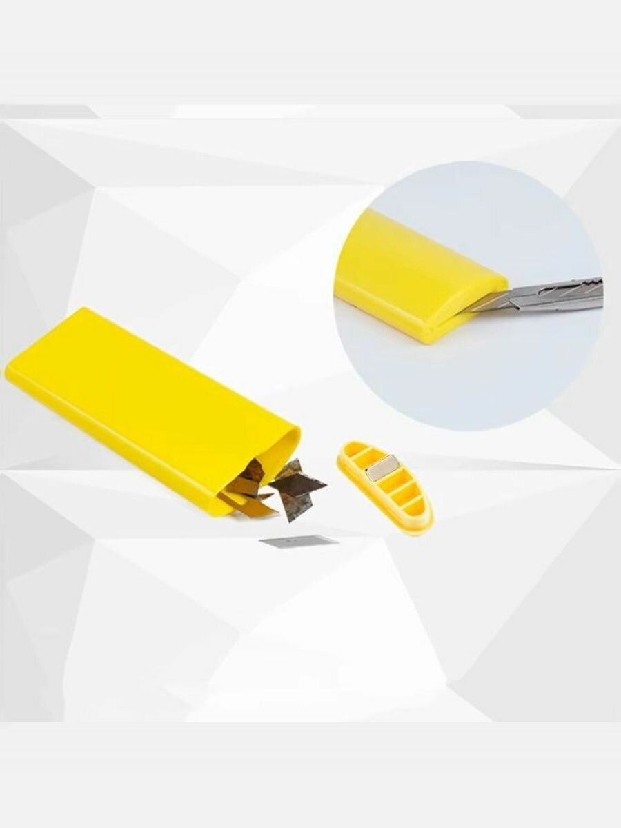 Контейнер для использованных лезвий канцелярского ножа