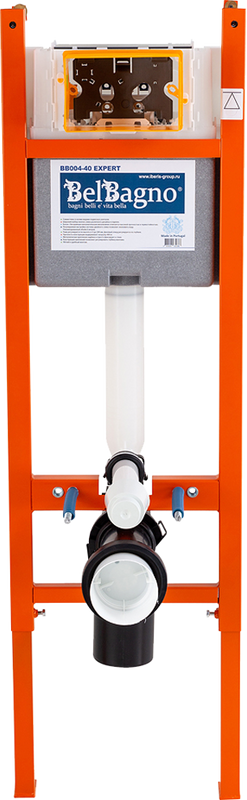 Инсталляция для унитаза BelBagno BB004-40 EXPERT крепление к полу и стене