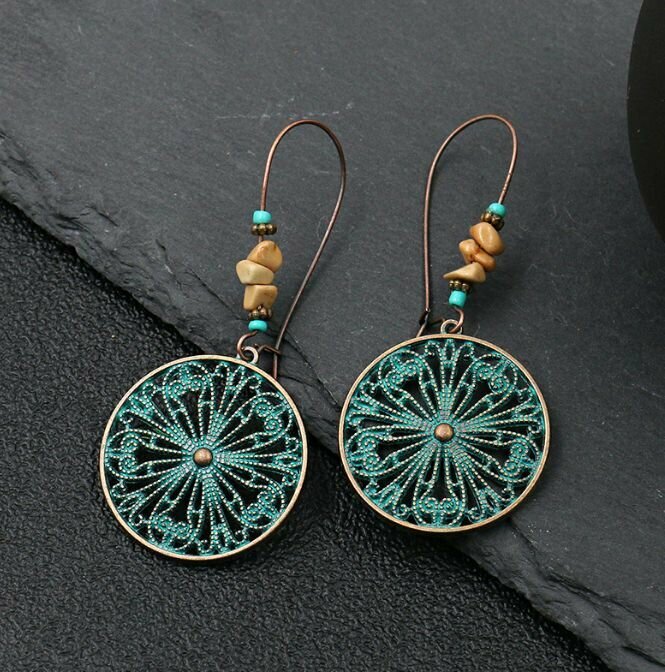 Серьги, эмаль