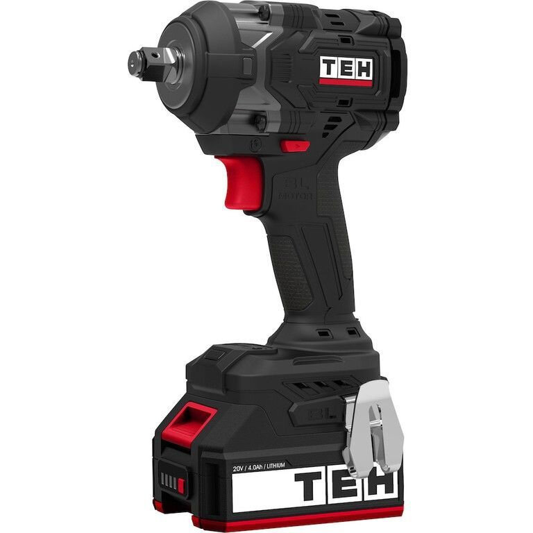 Аккумуляторный ударный гайковерт TEH S-LW600N, 20V