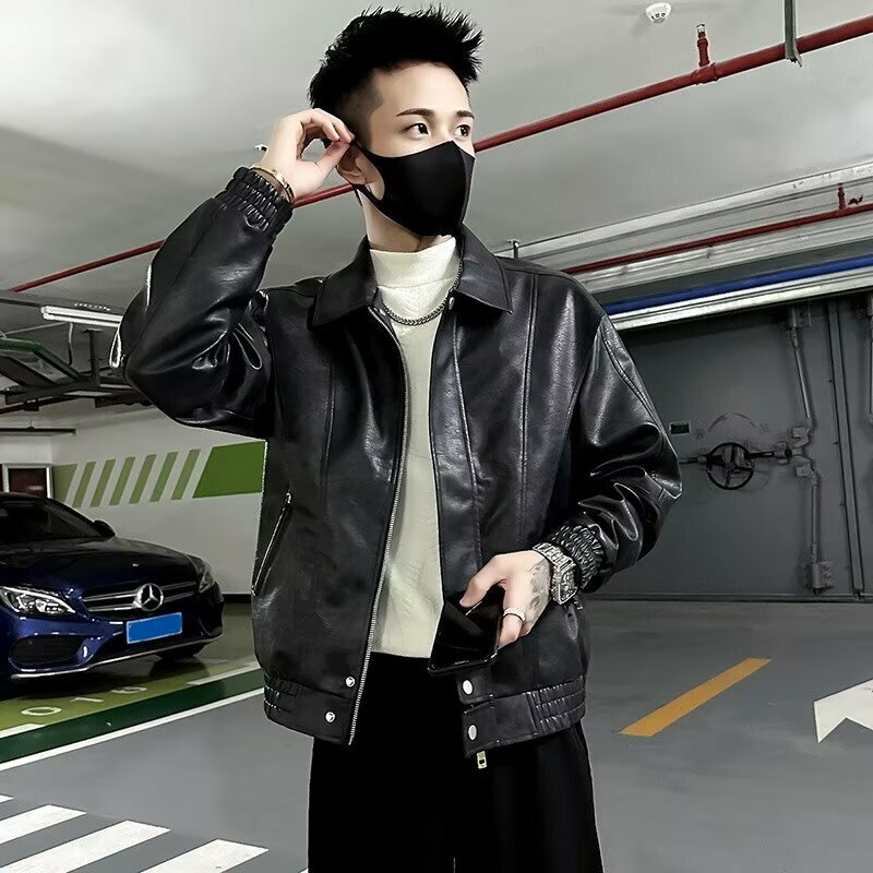 Куртка кожаная