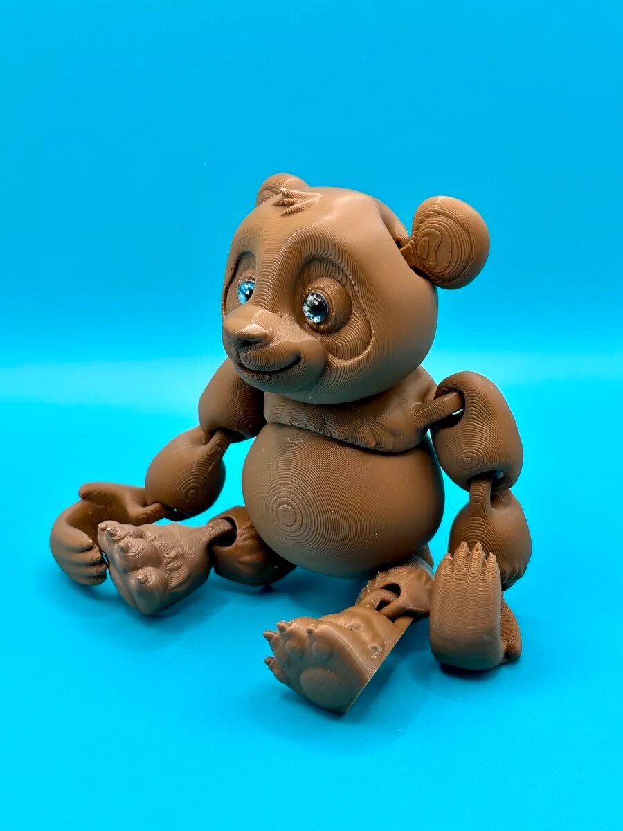 Фигурка подвижная Home&Misc "Мишка", 3D антистресс, пластик, длина 15 см