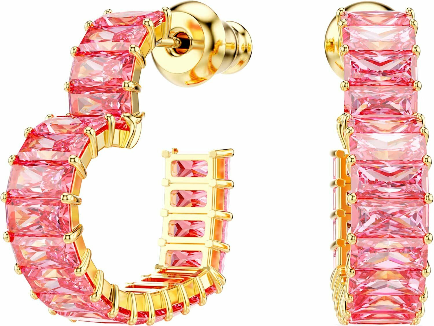 Серьги, искусственный камень
