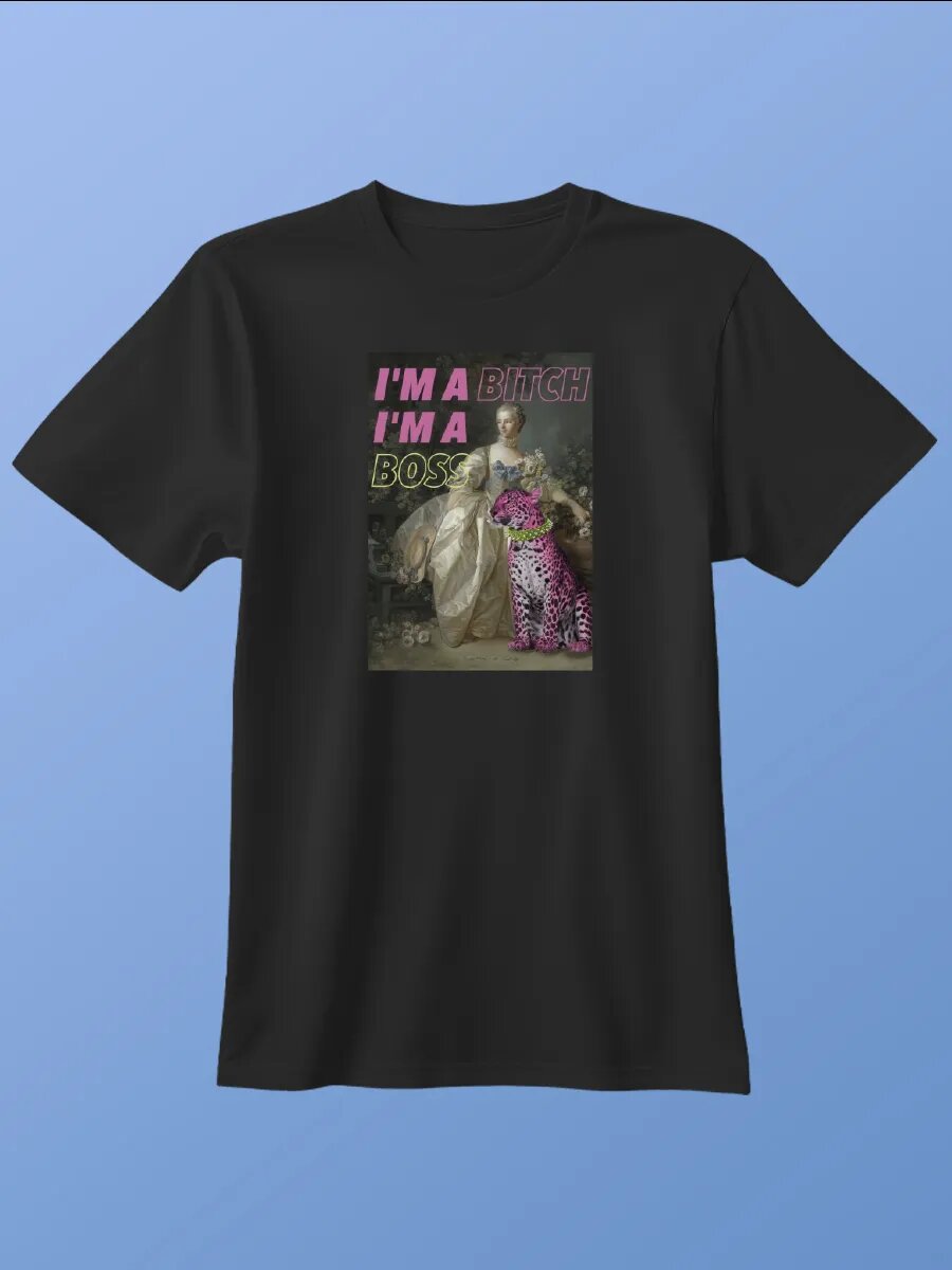 Футболка босс картина