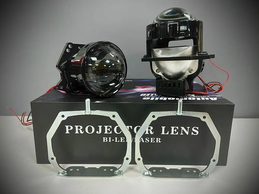 Би лед линзы для Lexus ES 4 2012-2015 c AFS / Линзы на Мазда адаптив