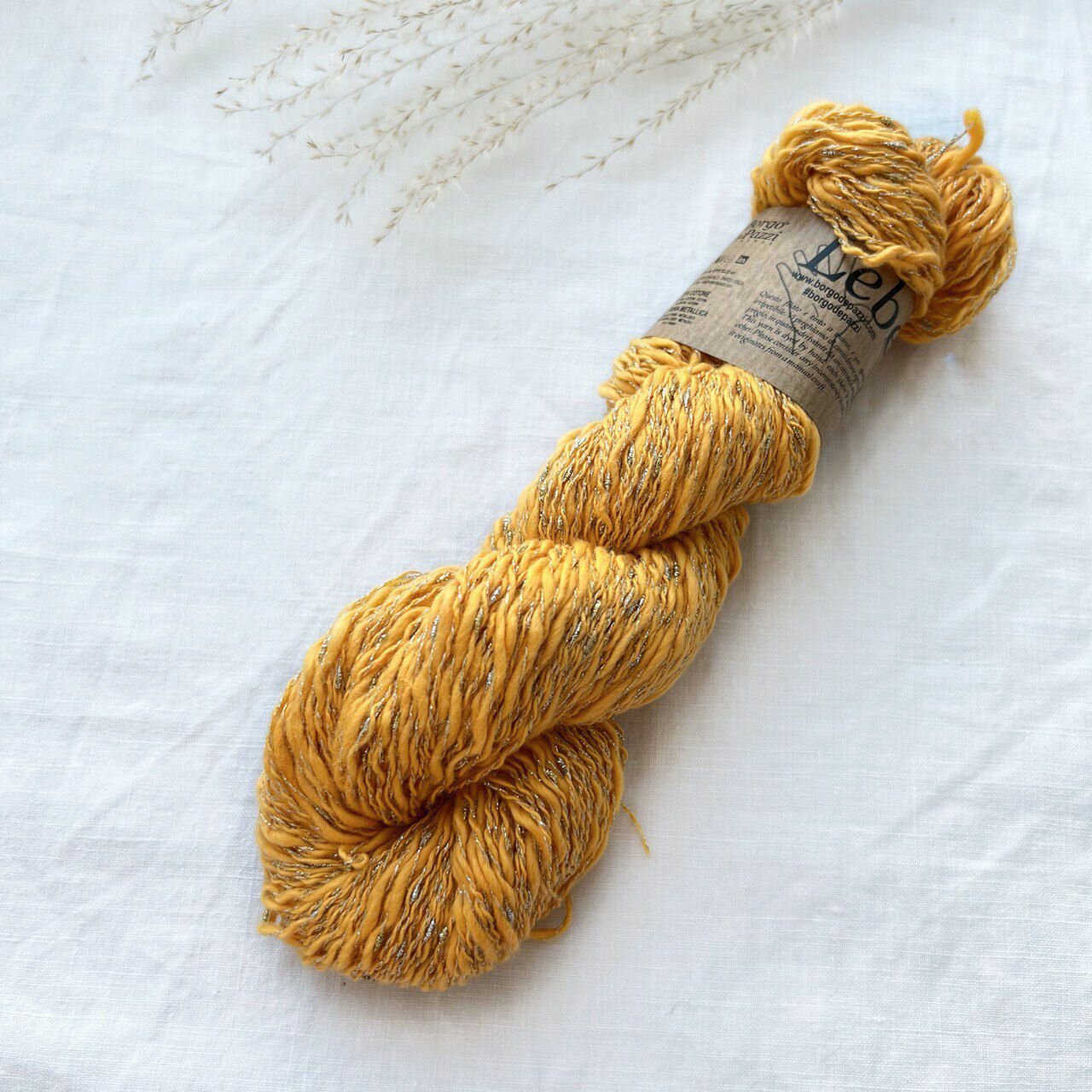 Пряжа для вязания Borgo de Pazzi Lebes (398) 1 моток