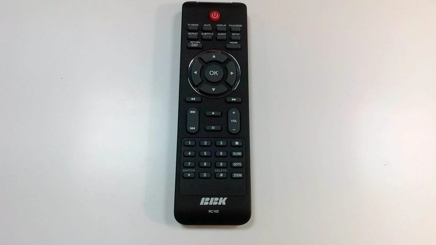 RC102 для Np102S Медиаплеер Bbk ПДУ (Пульт дистанционного управления) арт. 4525
