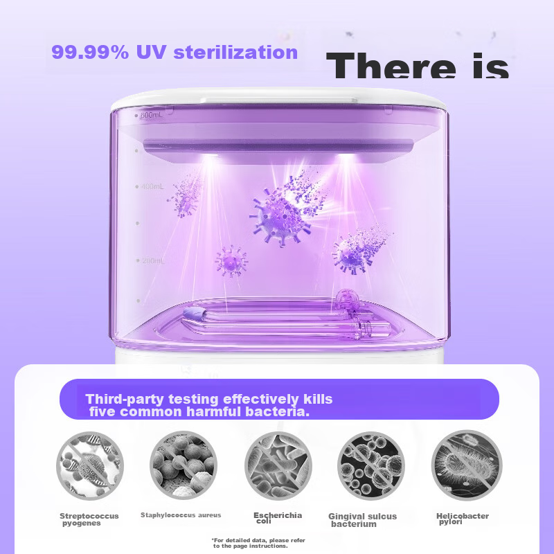 Bixdo [Orthodontic Special] Wireless Oral Irrigator, Home Desktop Electric Water Flosser, Dental Cleaner, Prevents Tartar, Orthodontic Teeth Rinse Device, Little Magic Box