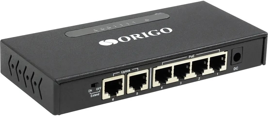Коммутатор ORIGO OS1206P/60W, неуправляемый