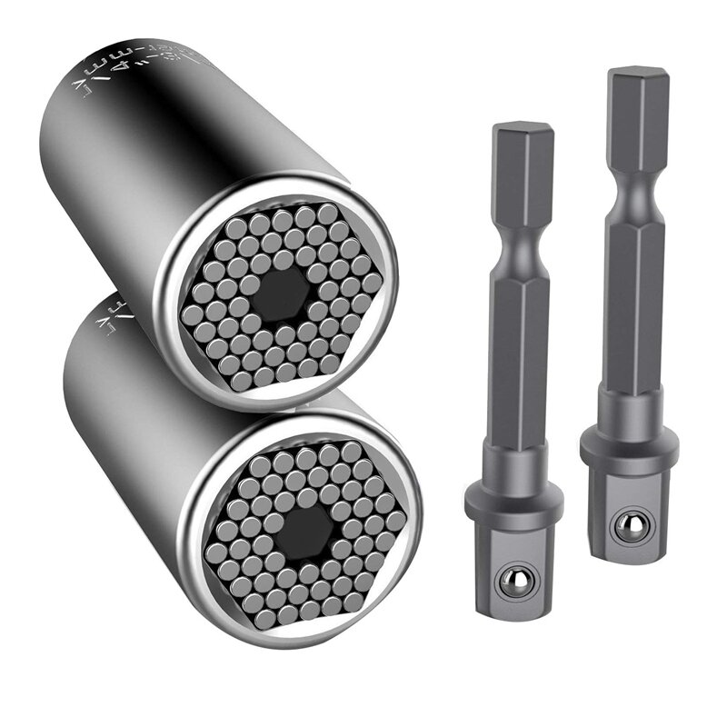 Шт. универсальный адаптер для головок, многофункциональный набор головок, храповой механизм, гаечный ключ для дрели (7 мм-19 мм), инструменты для ремонта