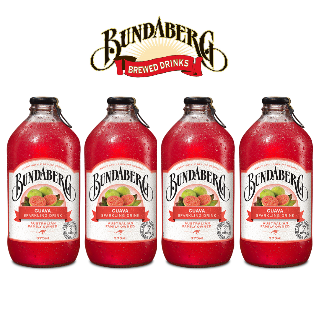Лимонад ферментированный Bundaberg (Австралия) Гуава 375мл. стекло 4 шт.