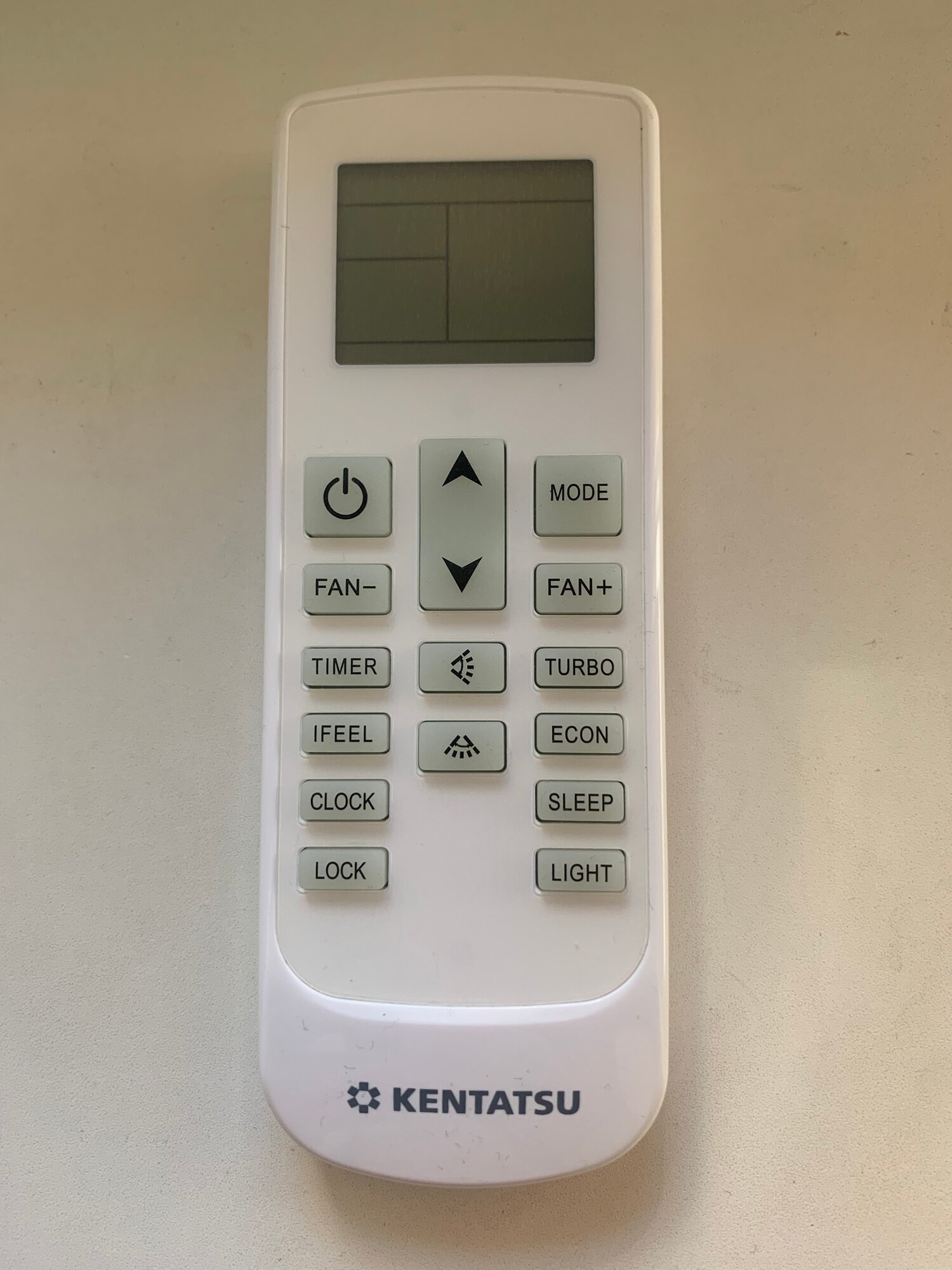 Пульт дистанционного управления Kentatsu KIC-126H, оригинальный, для устройств Kentatsu