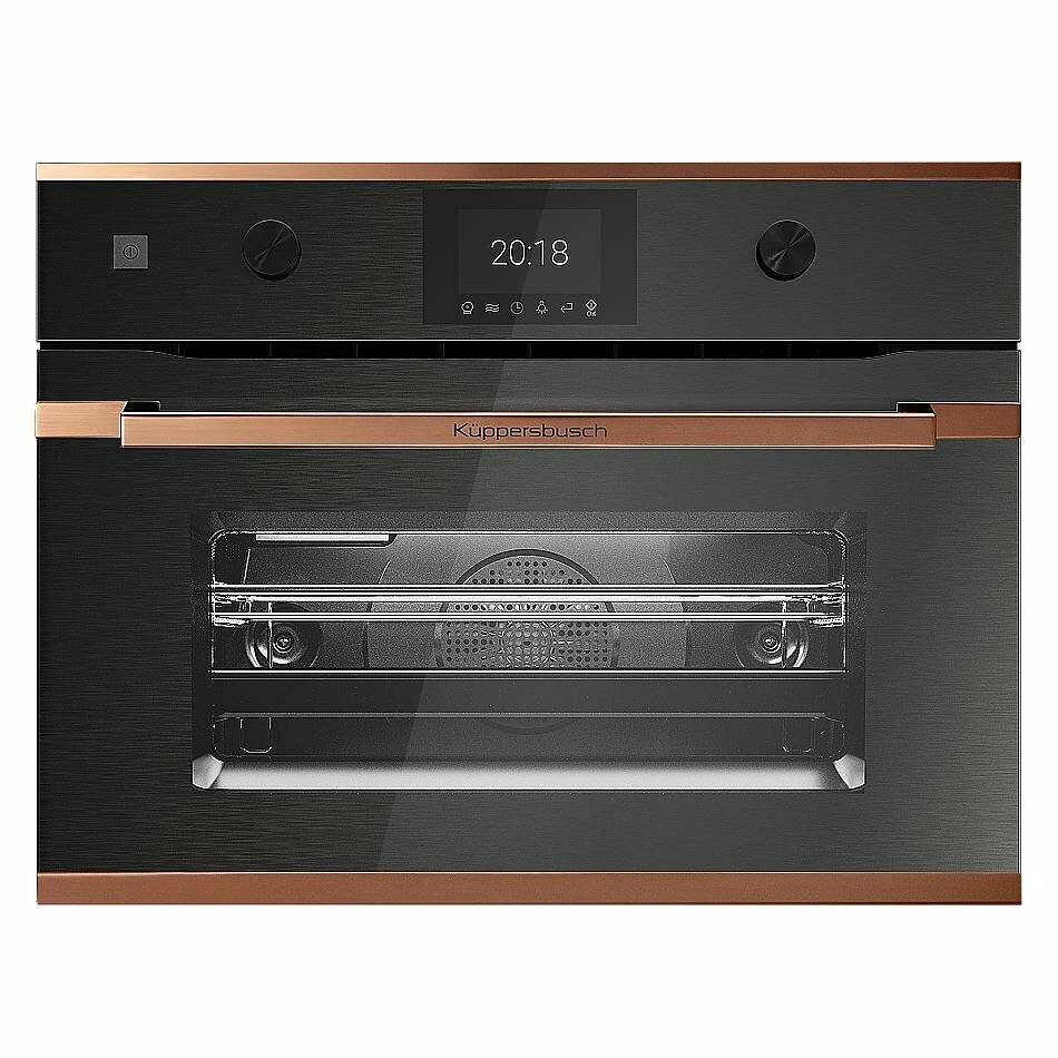 Компактный духовой шкаф с микроволнами Kuppersbusch CBM 6350.0 GPH 7 Copper