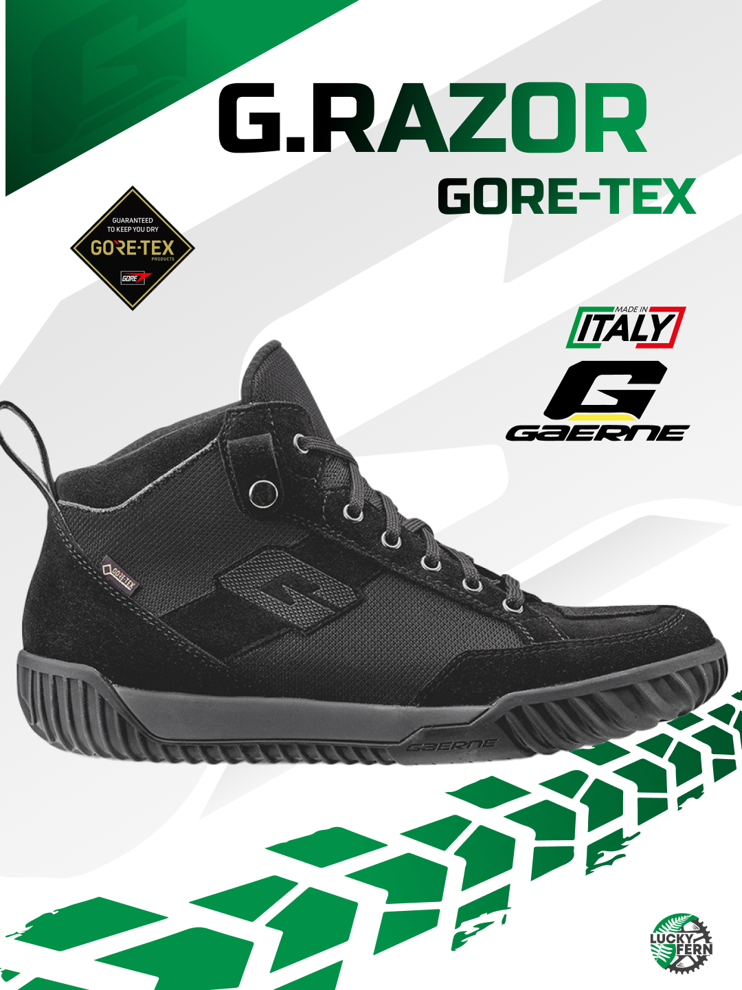 Мотокроссовки Gaerne G.Razor Gore-Tex Black 37