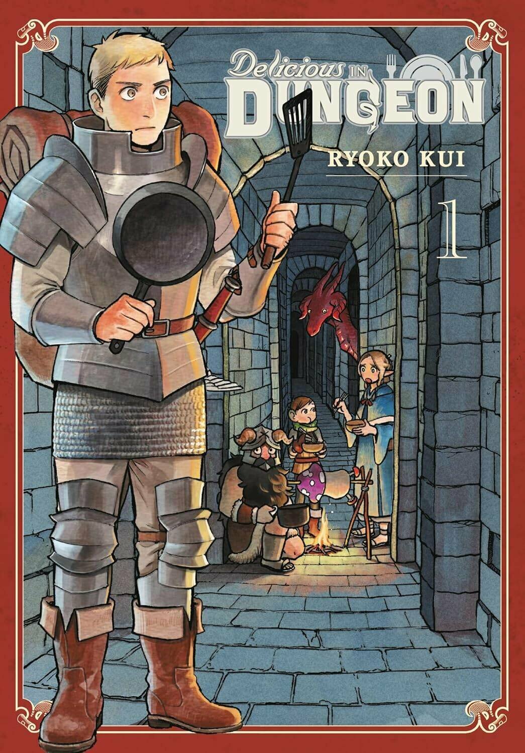 Ryoko Kui. Delicious in Dungeon, Vol. 1 (Ryoko Kui) Подземелье вкусностей Том 1 (Рёко Куи) /Книги на английском языке