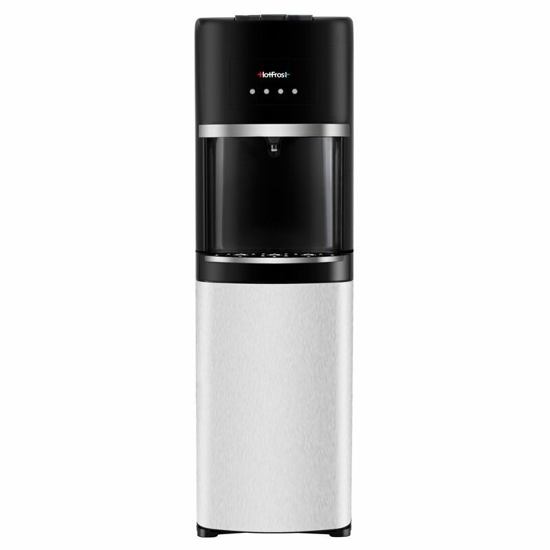 Кулер Hotfrost 35AEN напольный электронный серебристый/черный