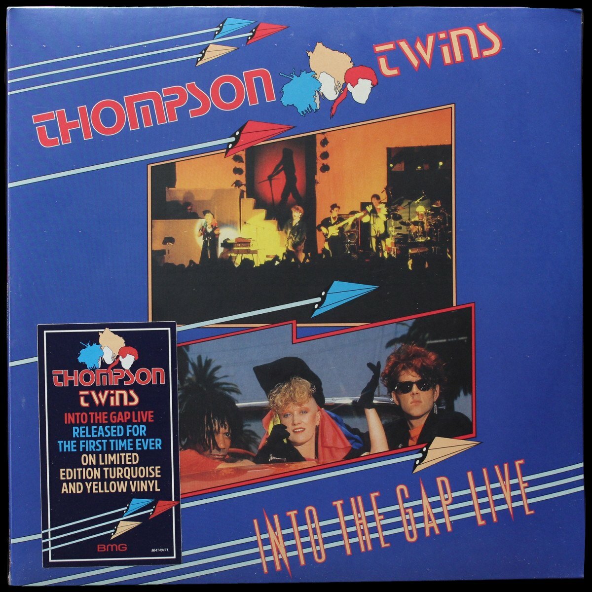Виниловая пластинка BMG Thompson Twins – Into The Gap Live (coloured vinyl)