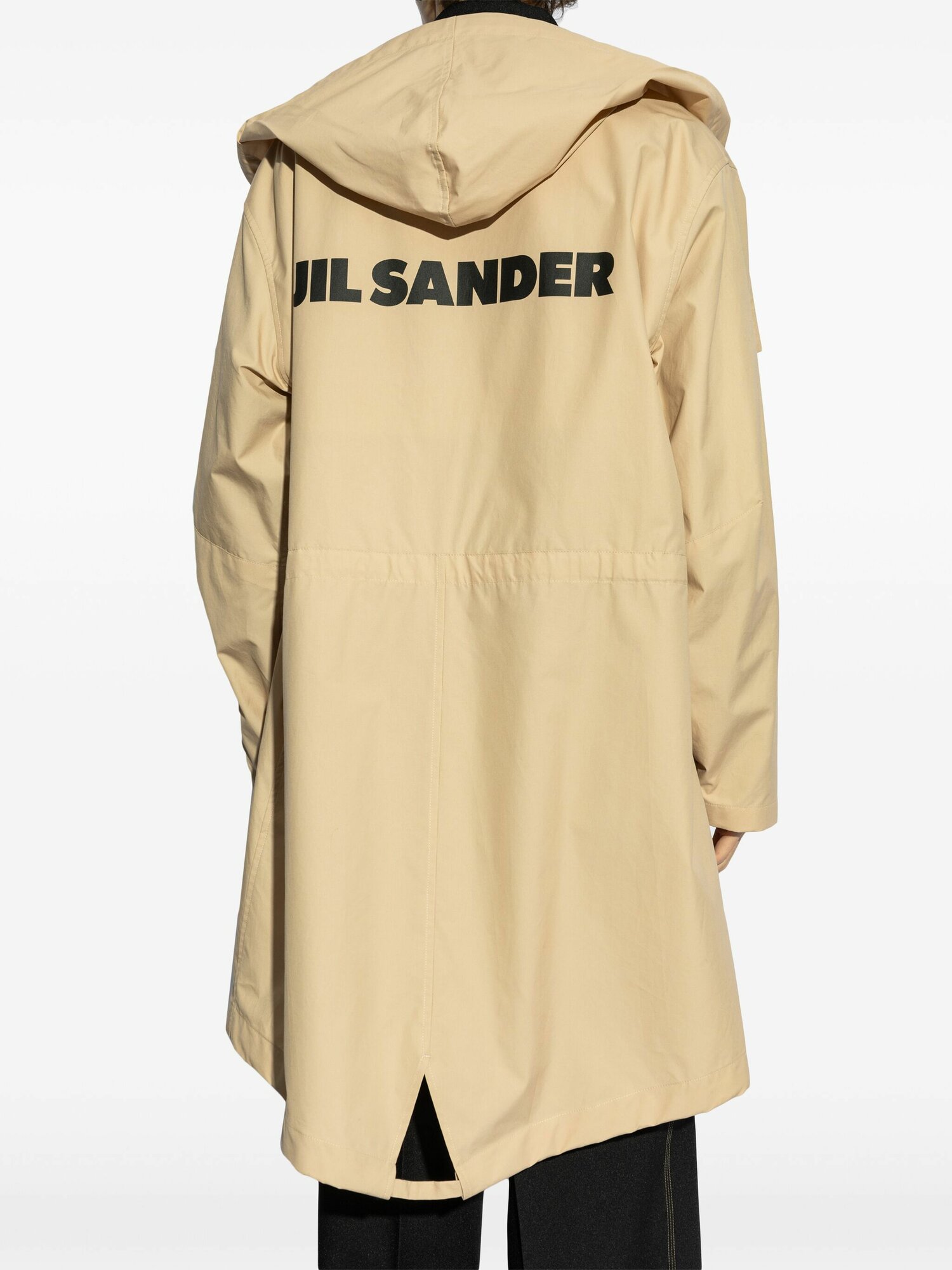 Пальто Jil Sander, размер 46 IT, бежевый — фото 1
