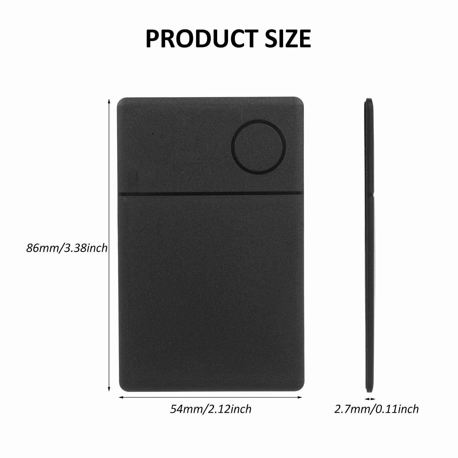 Ультратонкий Bluetooth трекер icard01, для отслеживания вещей (ключи, кошелек), для iOS