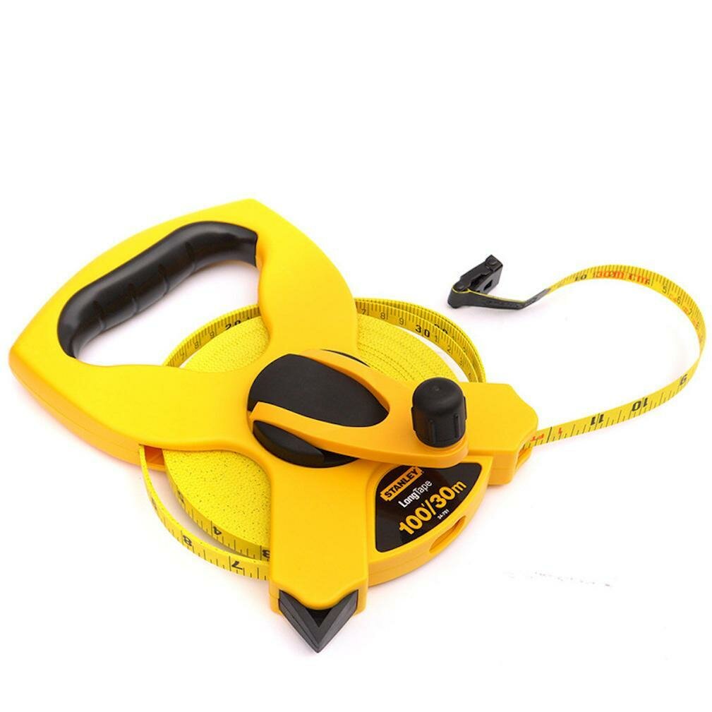 30 М Точная Длинная Рулетка Мягкая Метрическая и Имперская Рулетка Чехол ABS