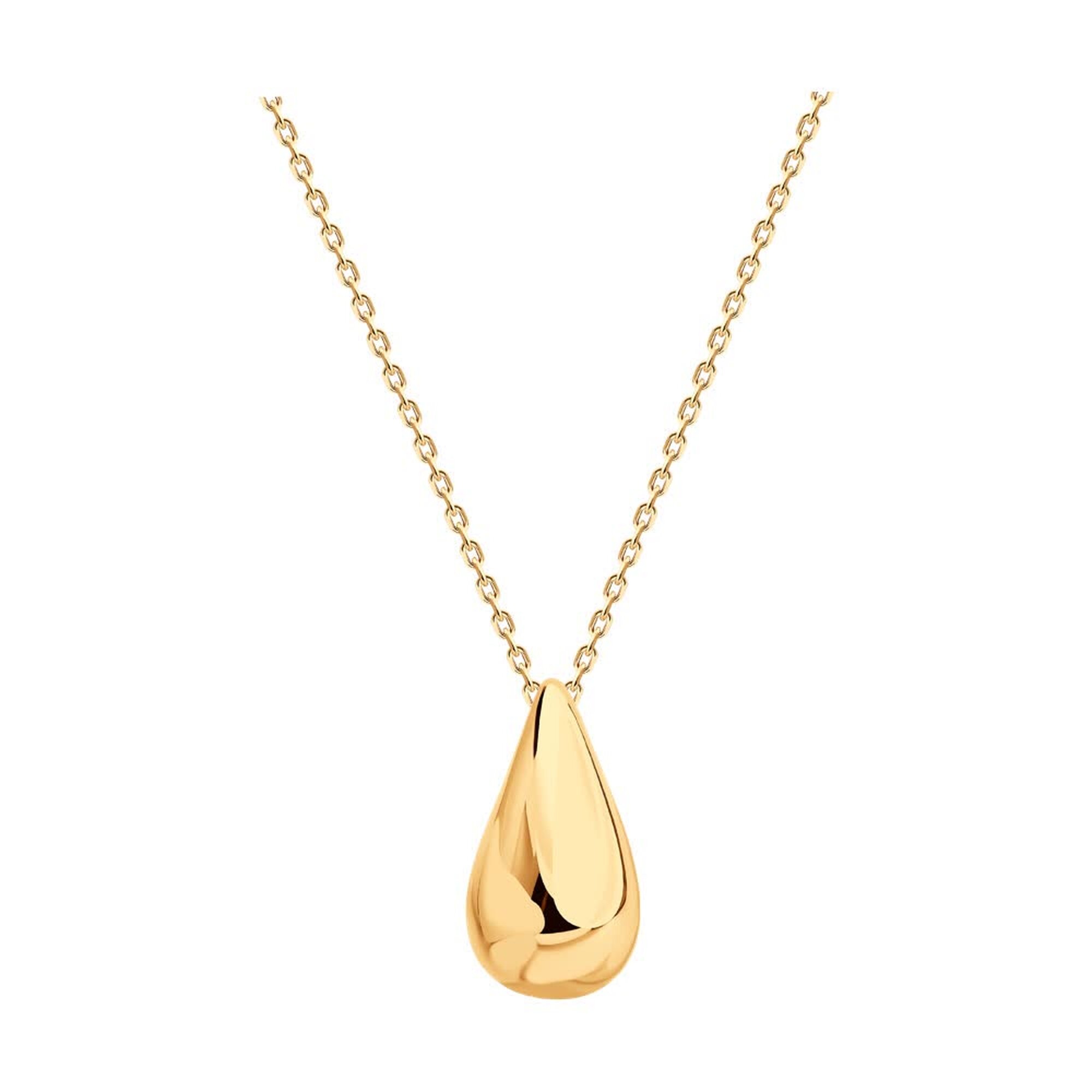 Колье, красное золото, 585 проба