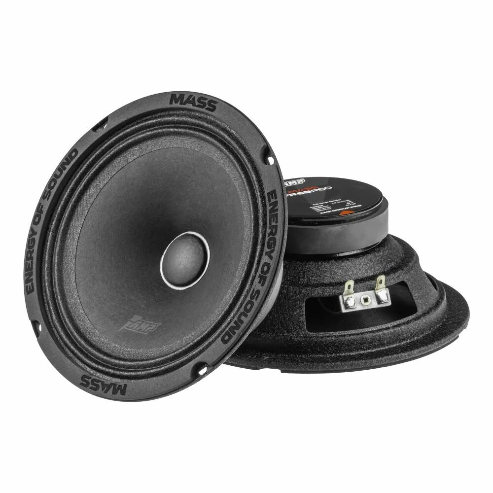 Готовый громкий комплект в Автомобиль AMP MASS FR65P60 и Усилитель AMP MASS 4.60