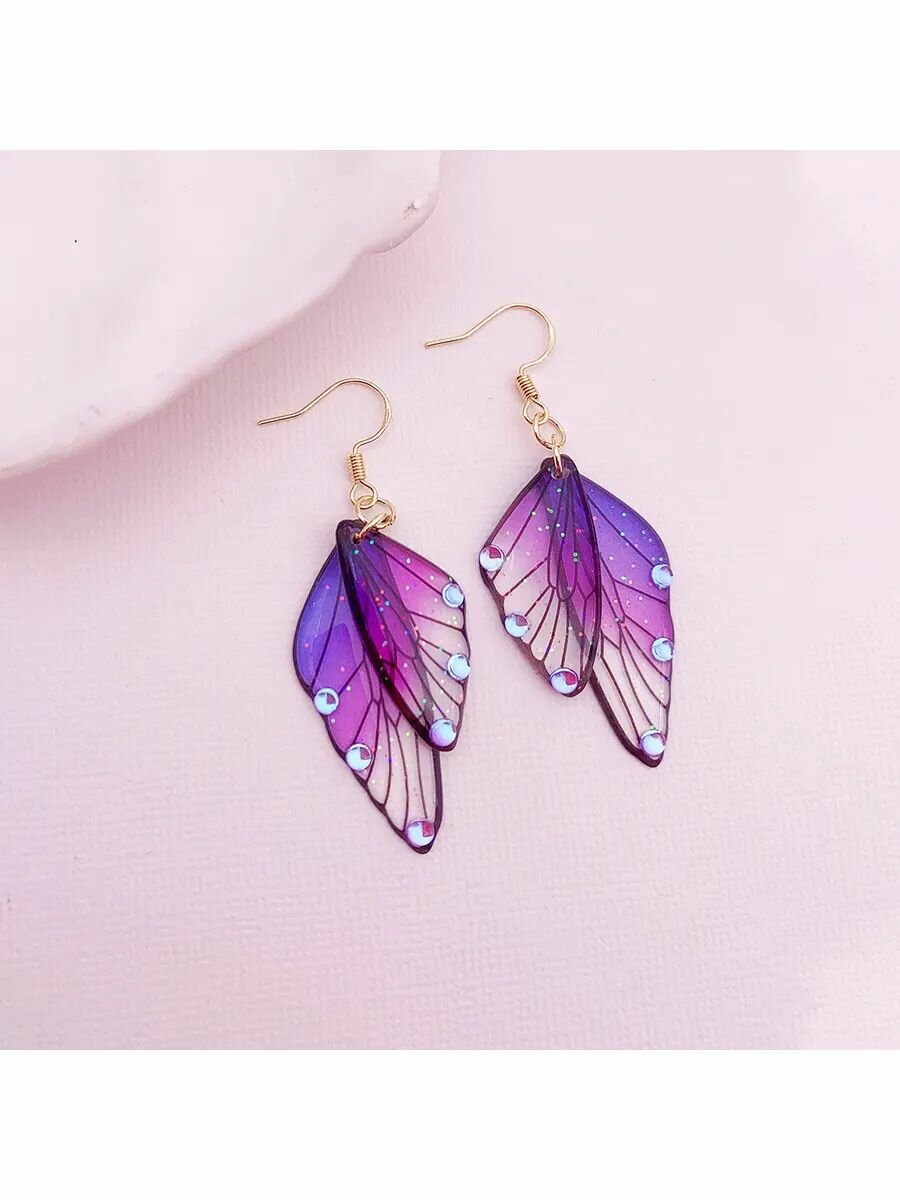 Серьги, искусственный камень