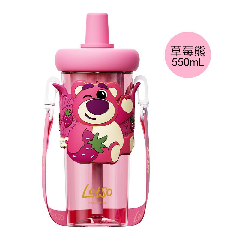 Sanrio высококачественный фруктовый чай с разделительной трубочкой чашка летняя Hello Kitty большой емкости чайник студенческий пластиковый стакан портативный