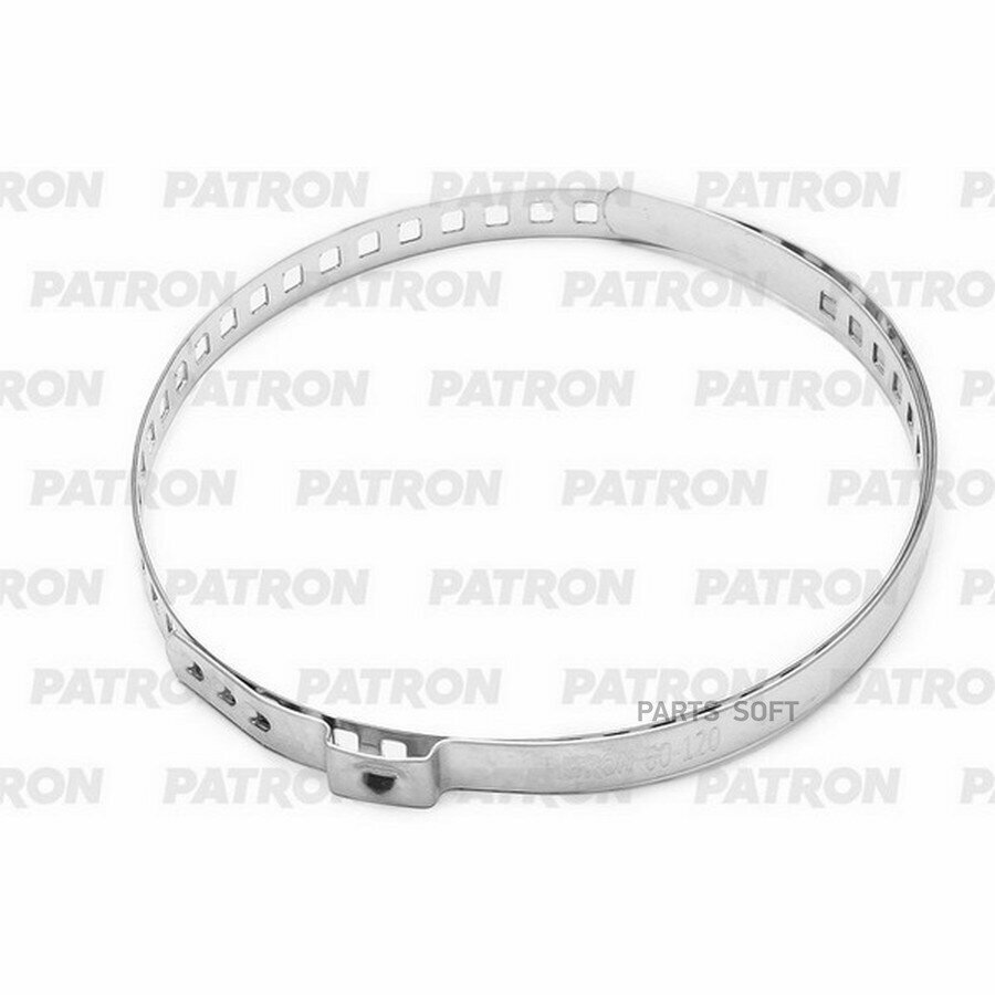 Хомут пыльника шруса универсальный, D60-120 мм, 7х0,6 мм, AISI 304 - нержавеющая сталь PATRON PU060120 | цена за 1 шт