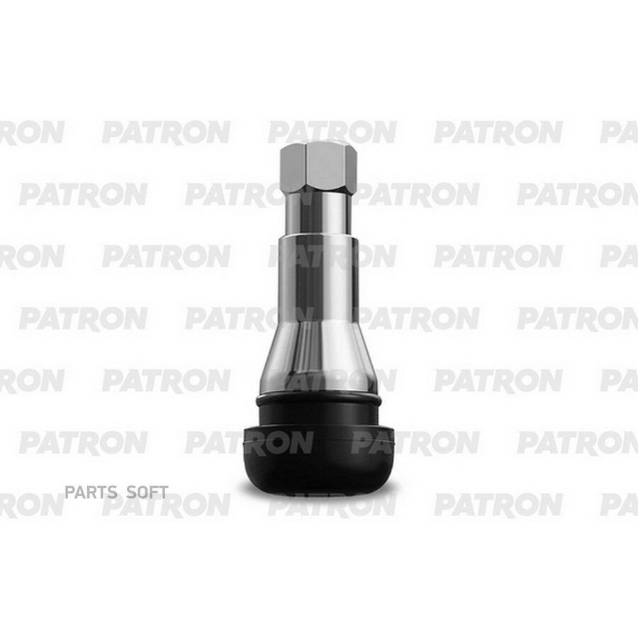 Вентиль колесный тип TR413AC, L = 42.5 мм, D = 11.3 мм, хром PATRON PTR413AC | цена за 1 шт