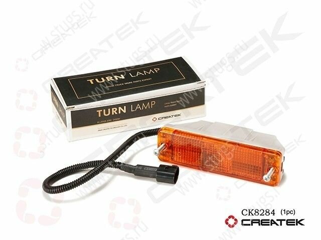 Повторитель поворотов в бампер SHACMAN F3000 CREATEK 81.25320.6082