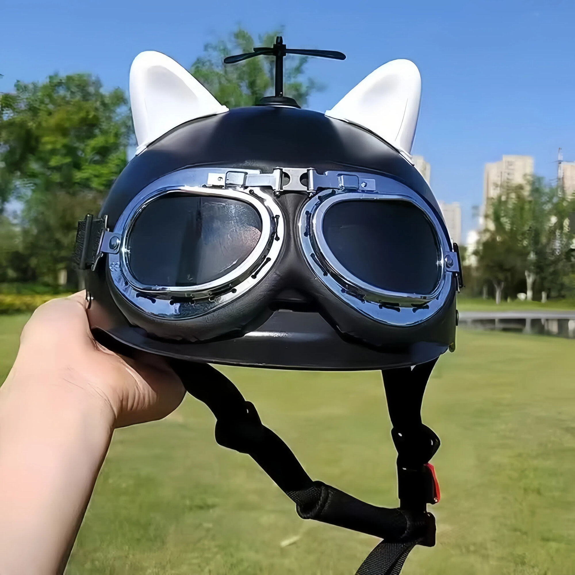 Шлем cute, сертификация 3C "Безопасная езда", для велоспорта, черный, матовый