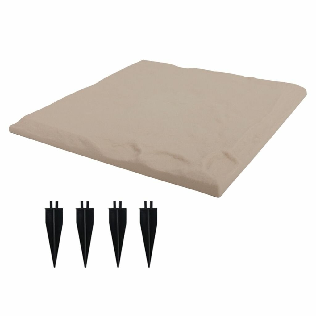 Реалистичная каменная плитка для перекрытия пола, нарезанная для использования в помещении и на улице