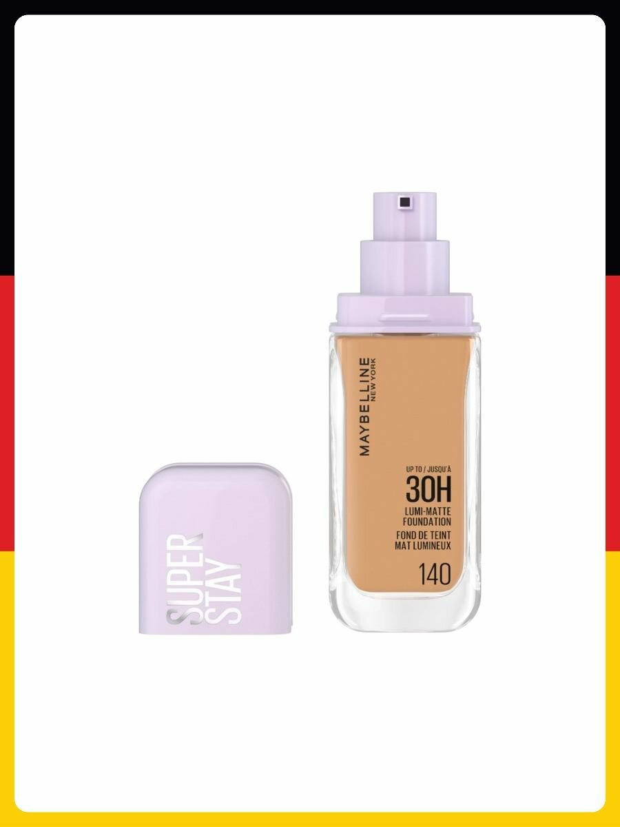 Тональный крем Maybelline New York Superstay Lumi Matte Foundation 140