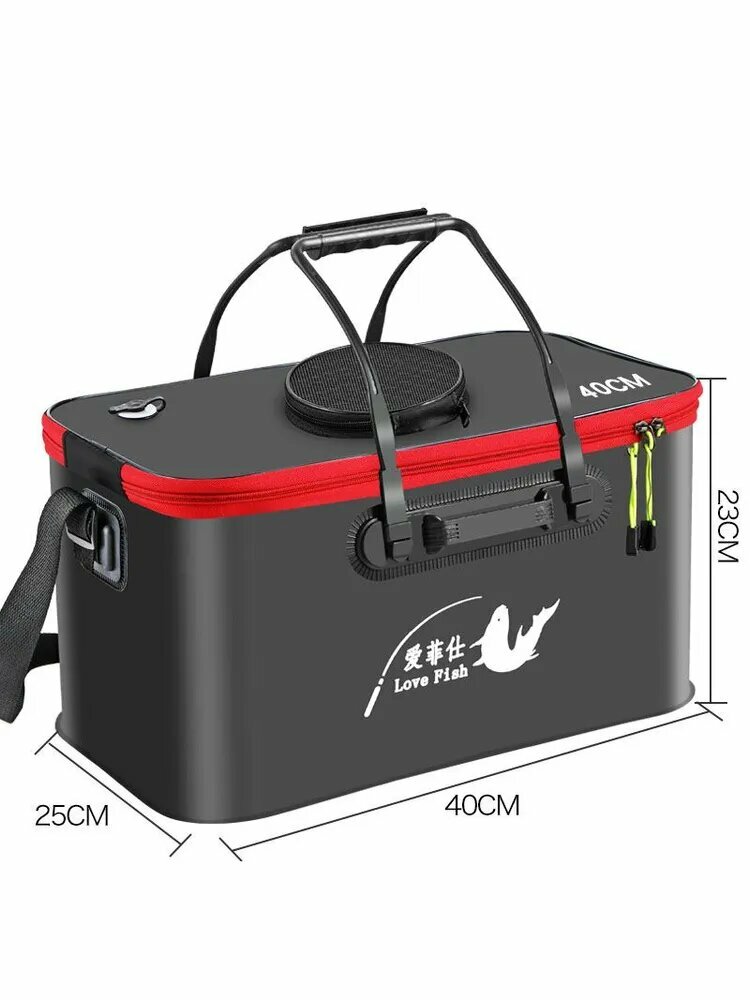 Ведро для рыбалки，Многофункциональный рыболовный ящик, ведро для рыбы
