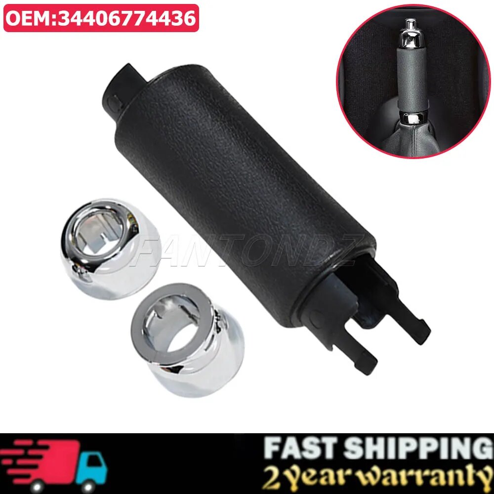 Для MINI R50 R52 R53 R55 R56 R57 R58 R59 Ручка Ручка Ручной стояночный тормоз Ручной тормоз Черный Хром 34406774436