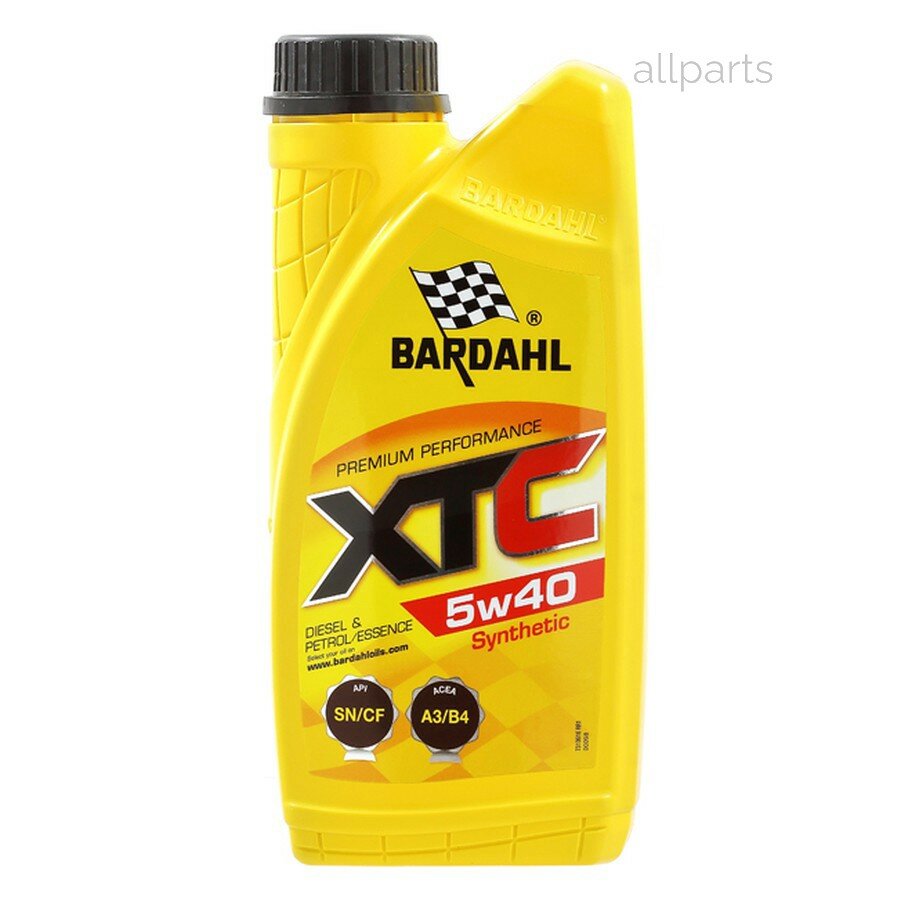 BARDAHL 36161 5W40 XTC SN/CF 1L (синт. моторное масло)