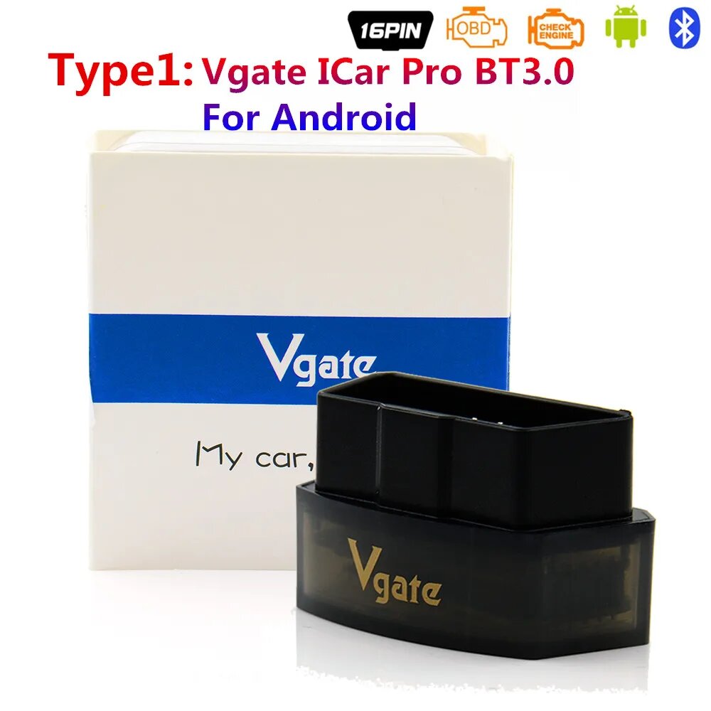 Vgate iCar Pro BT3.0 OBD сканер для Android
