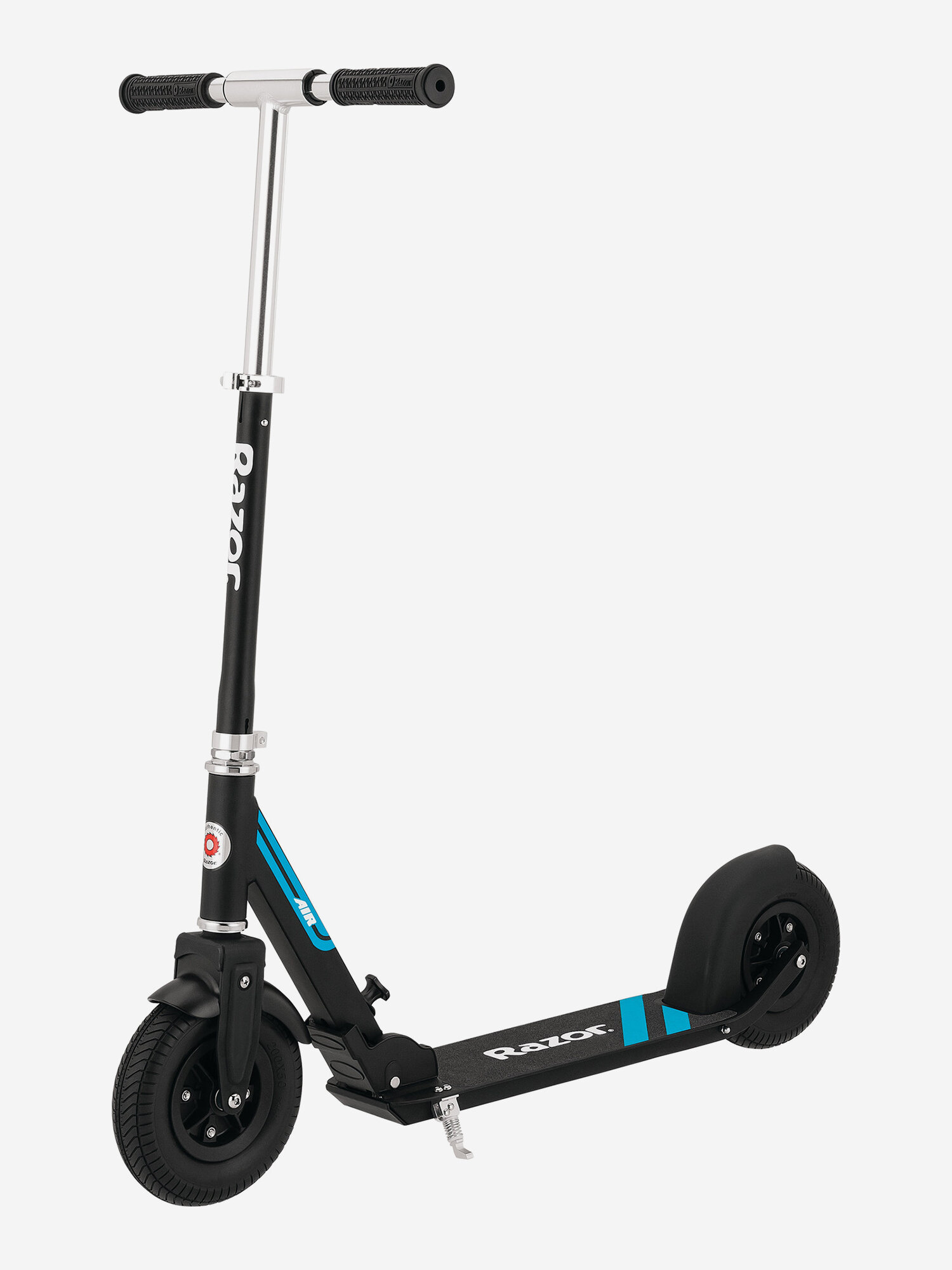 Самокат Razor A5 Air, 2 надувных колеса, складной, для всех возрастов, черный