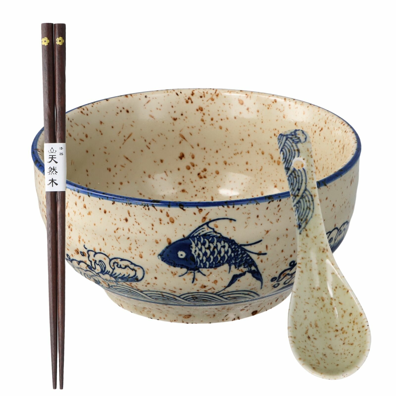 Набор для рамэна, керамическая миска для лапши