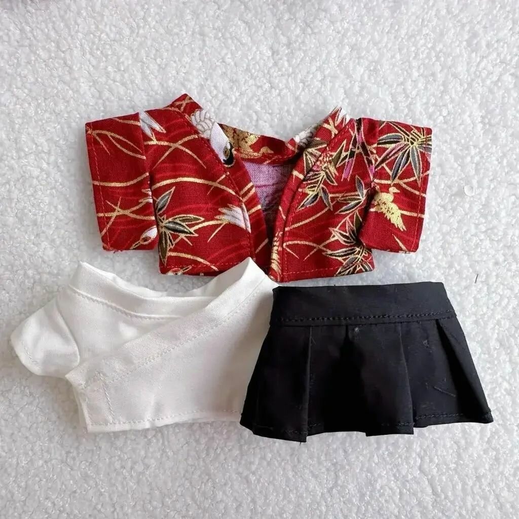 Комплект кимоно для куклы Лабу 15/17 см