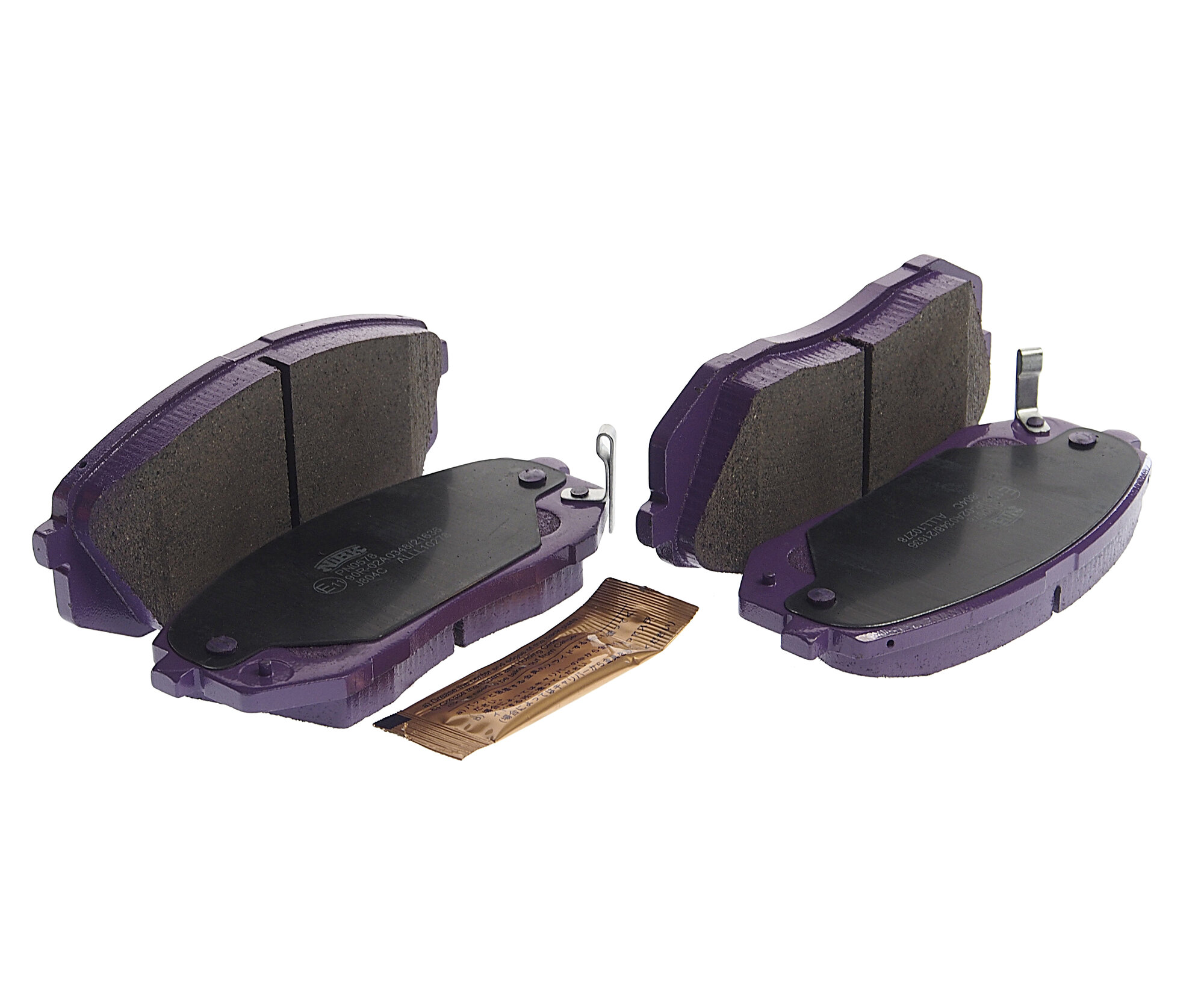 Колодки тормозные передние (4шт.) NiBK Арт. PN0578 / KIA Optima (16-) HYUNDAI Sonata (09-)