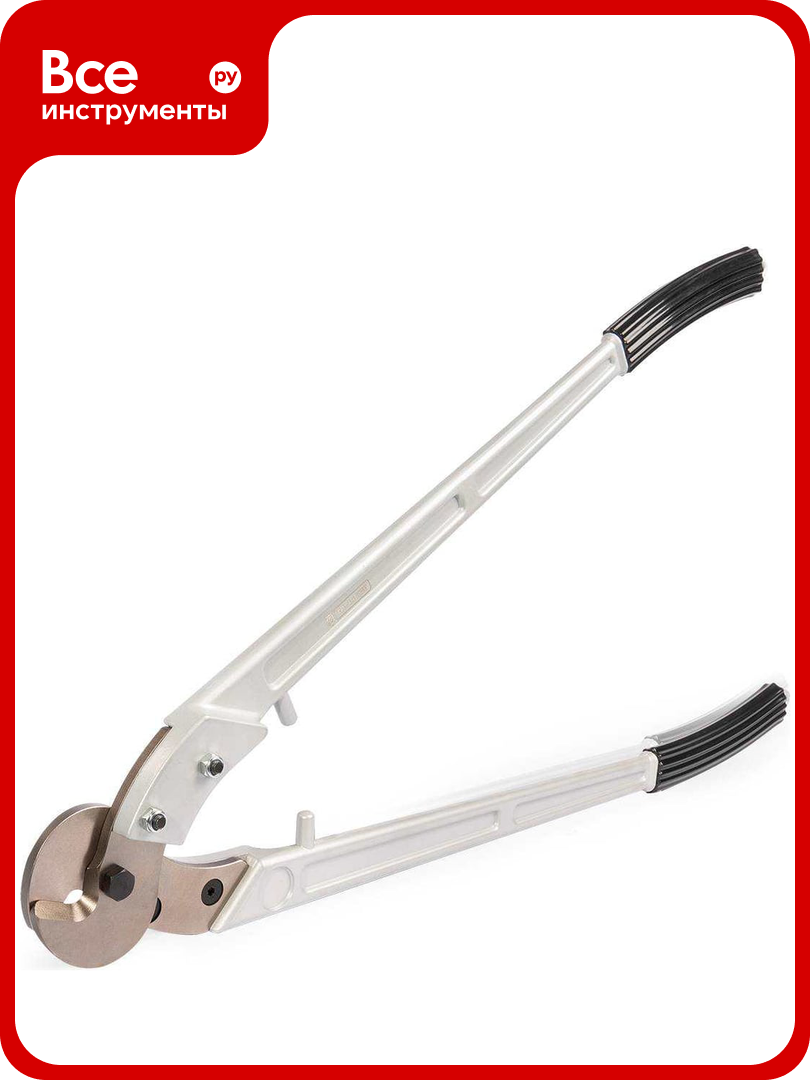 Тросорез КВТ ТР-14 67656, сталь, для резки стальных тросов, из низкоуглеродистой стали