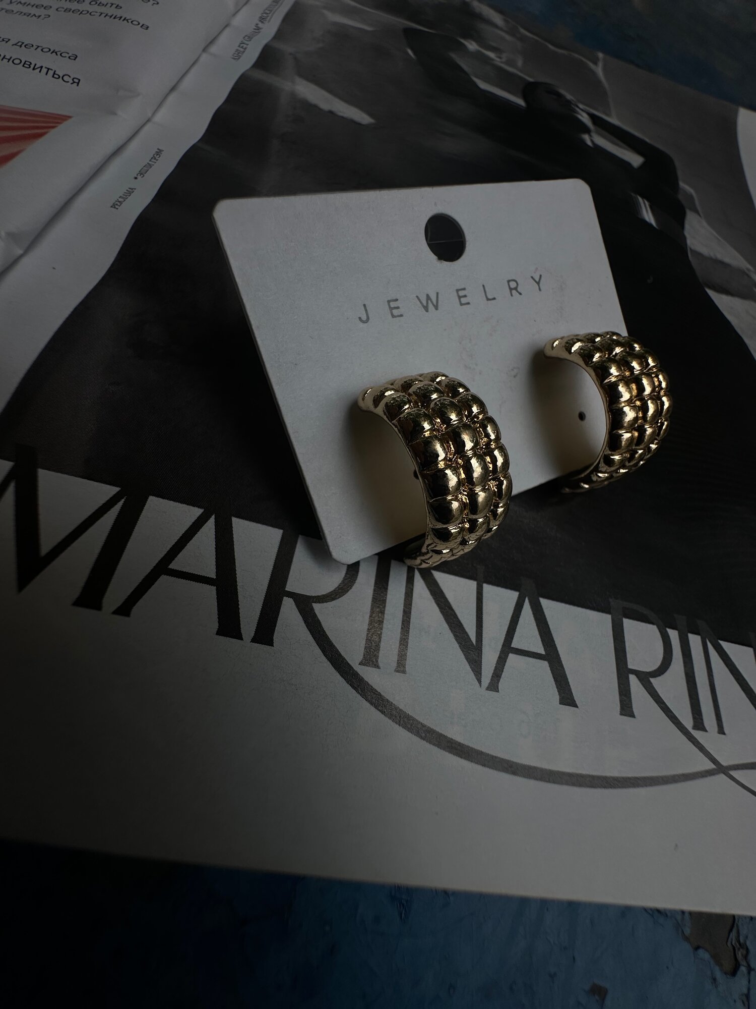 Серьги клипсы