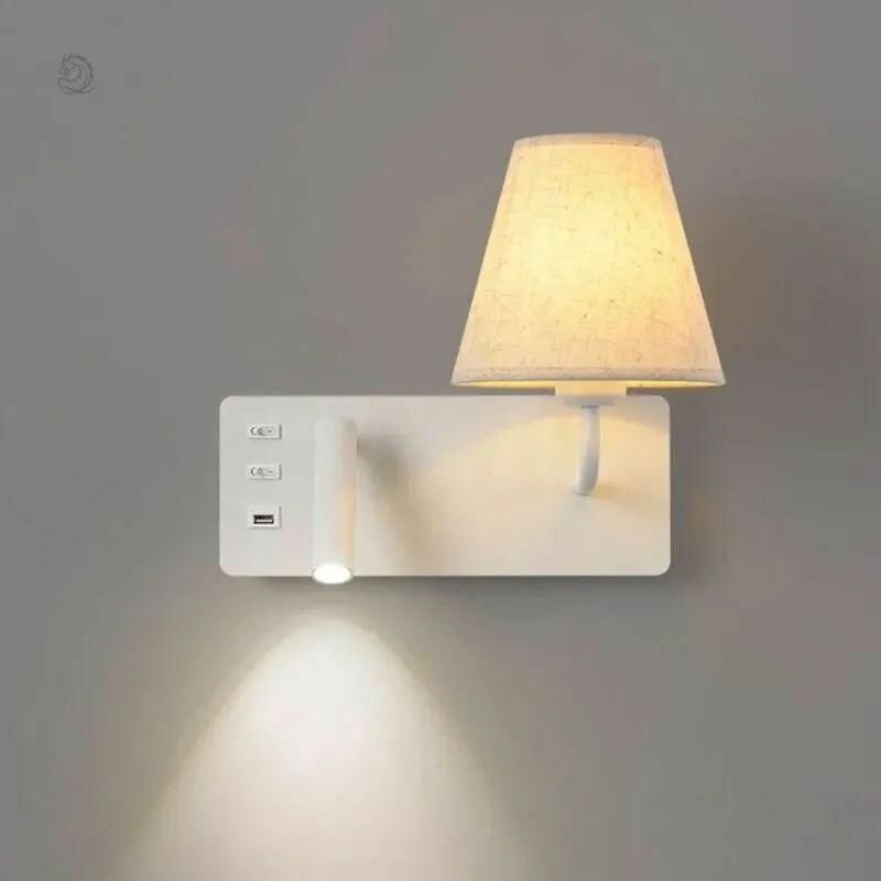 Стильный светодиодный светильник для спальни с атмосферным освещением и стеклянным шаромальне