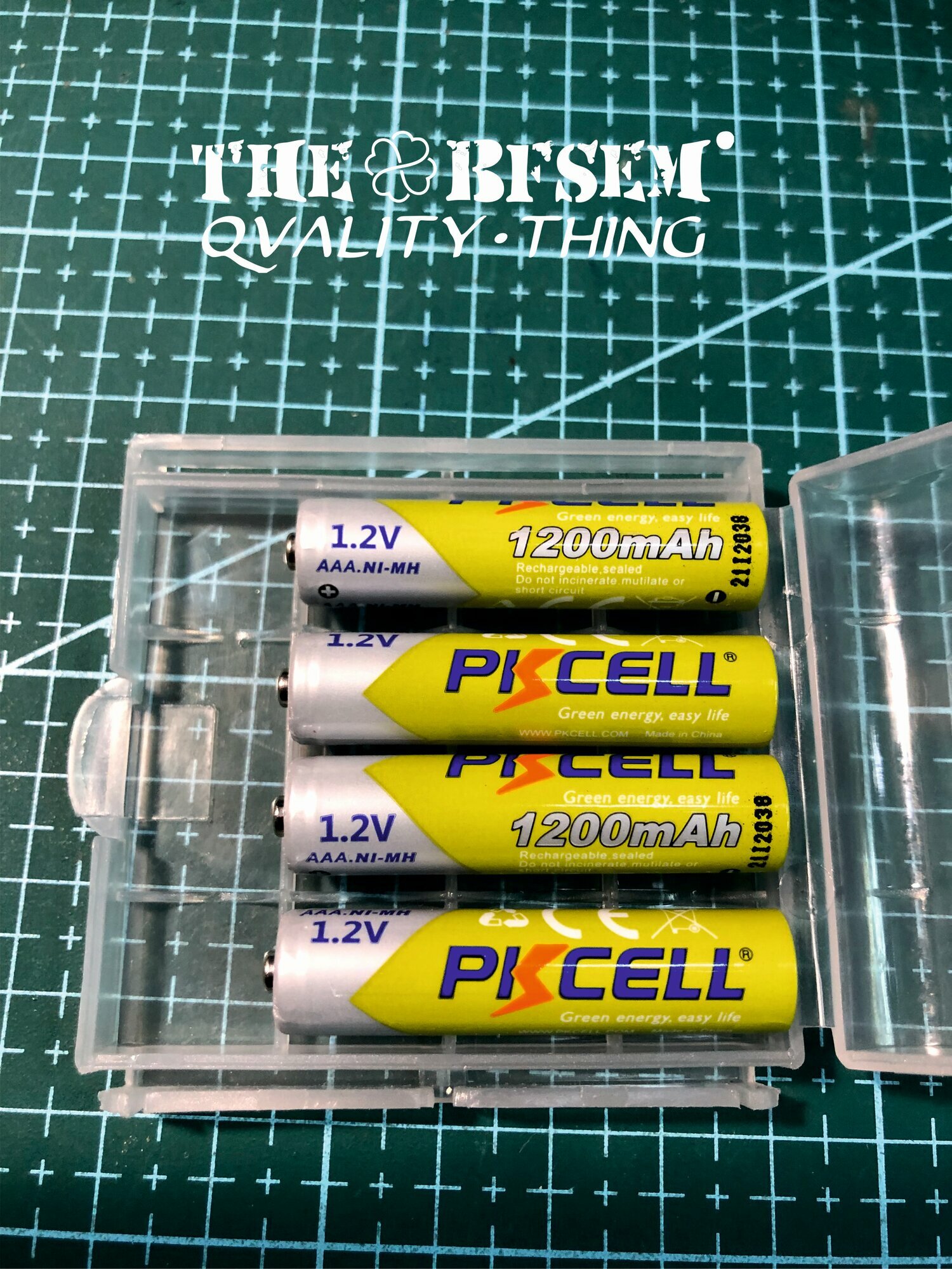 Аккумулятор PKCELL AAA Ni-Mh 1200 ( комплект-4 шт.) + бокс для хранения