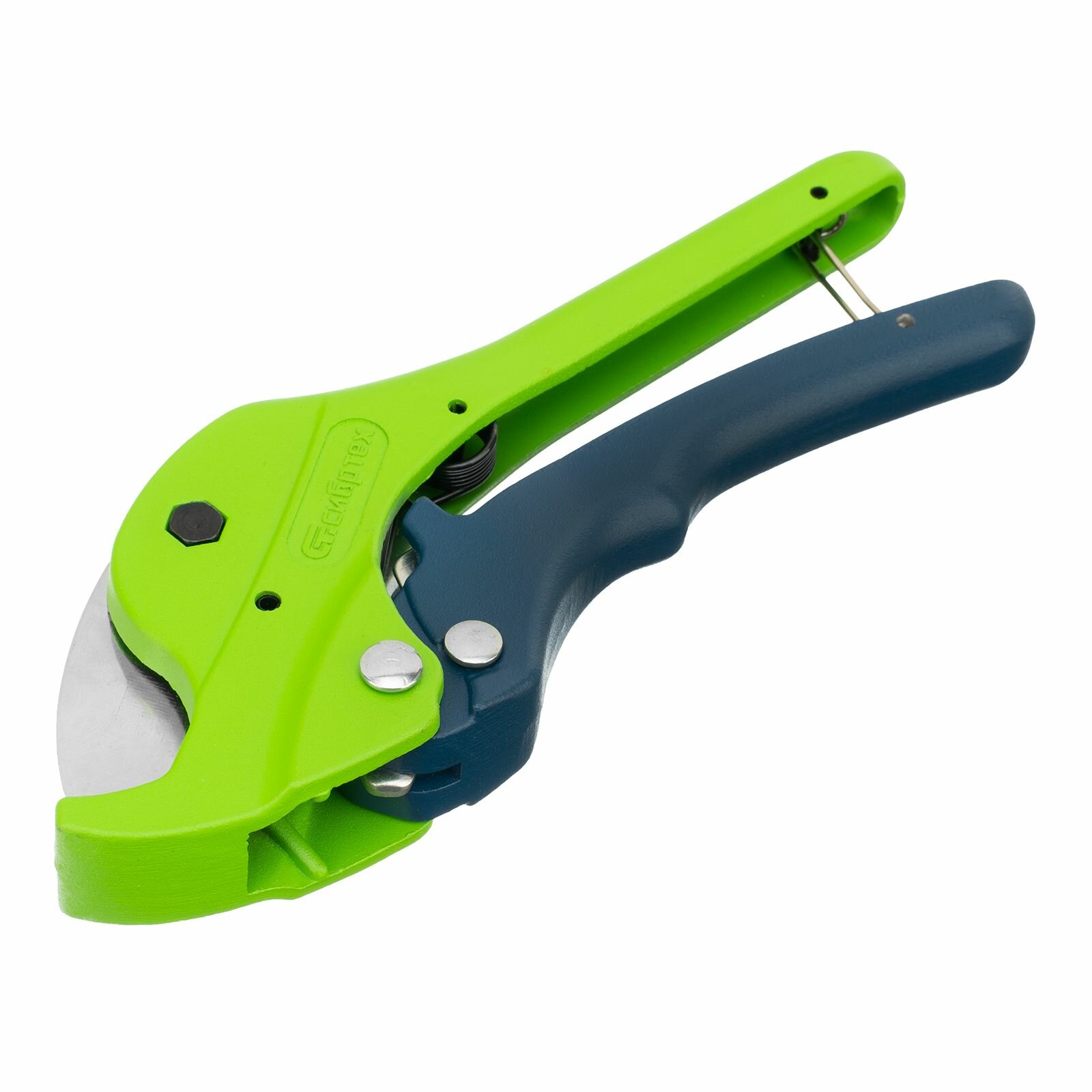 Ножницы для резки пластика Сибртех усиленные, полуавтомат, диаметр до 35 мм (78406)